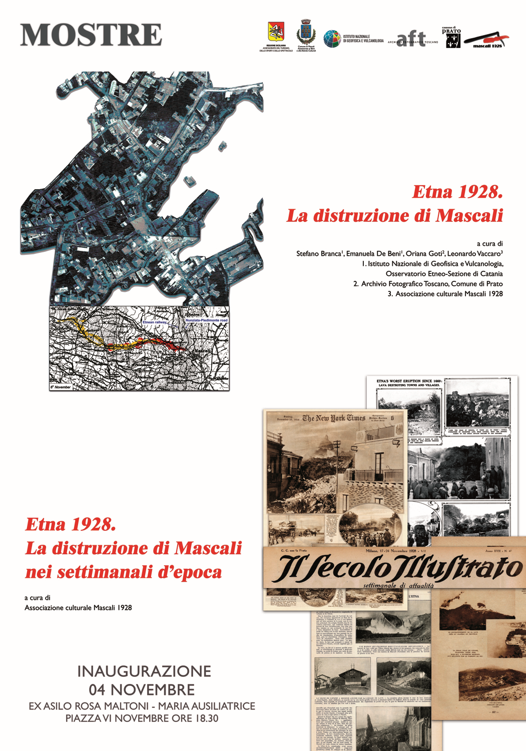 Mascali 1928, novant'anni fa la grande eruzione. Il programma delle ...