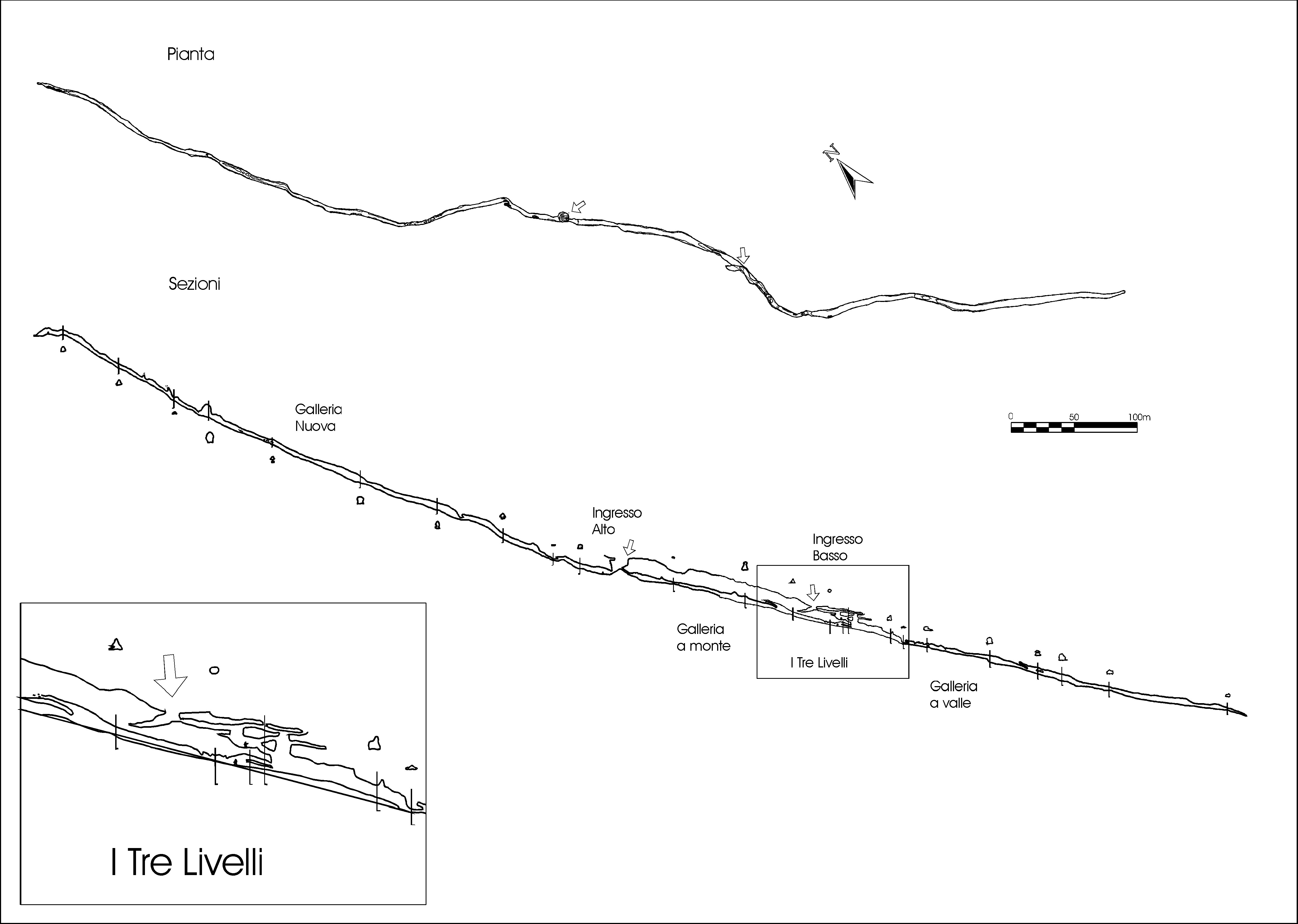 Rilievo topografico della Tre Livelli – (Centro Speleologico Etneo ...